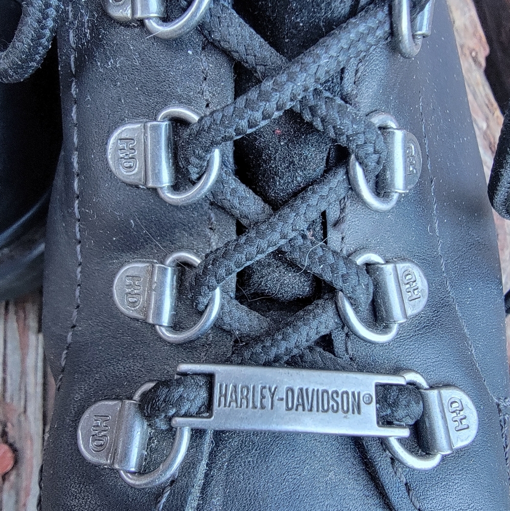 Harley-Davidson Steel Toe Lace-Up Riding Boot - Gem